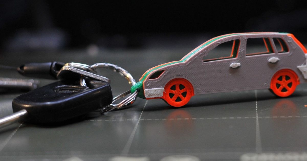 Car key holder (decoration) by Yasufberg | Download free STL model ...
