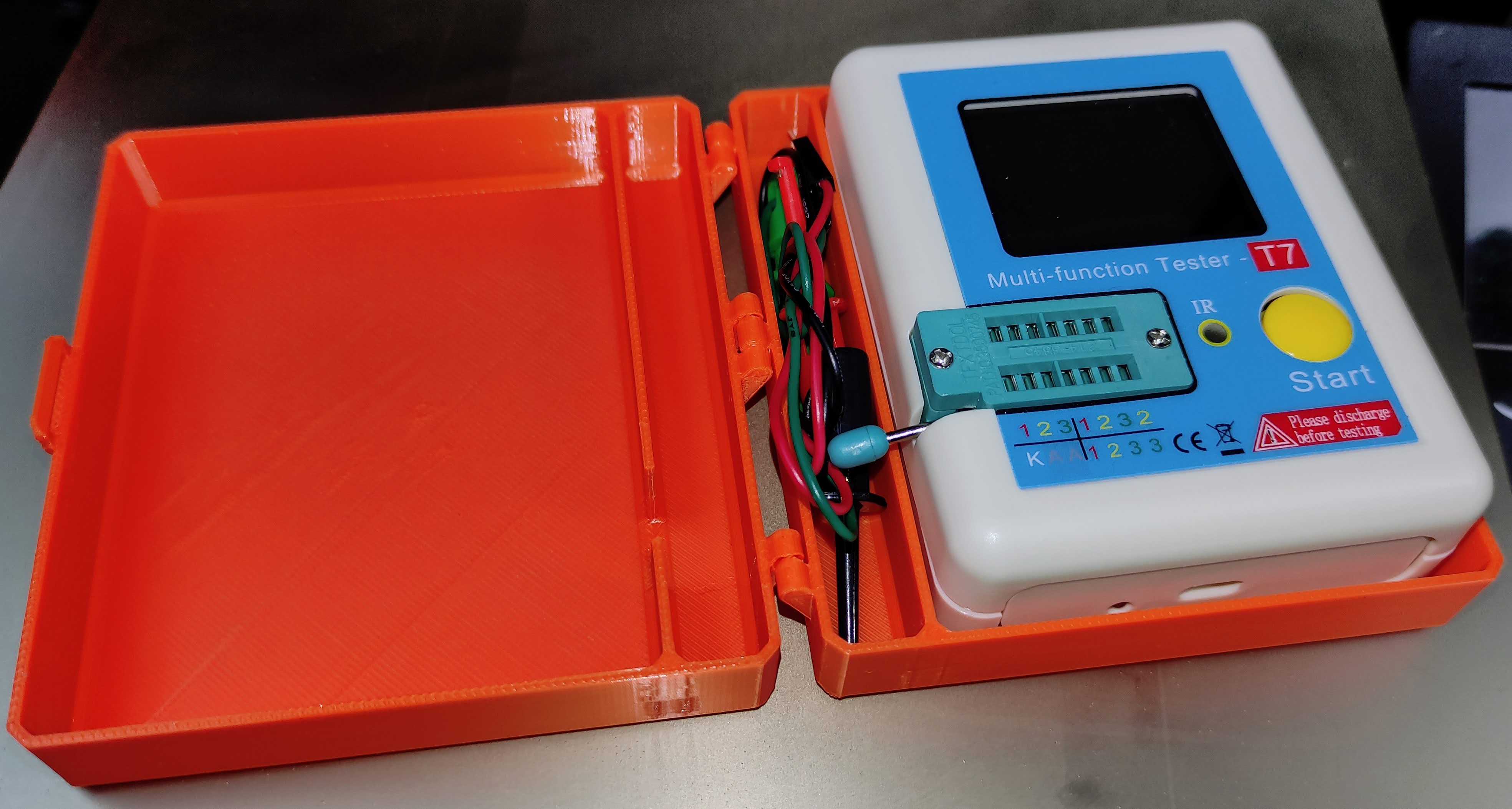 Multi Function Tester T7 Box With Text By Urfin Download Free Stl