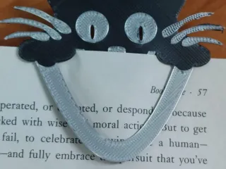 Peeking cat Bookmark by Trei D | Download free STL model | Printables.com