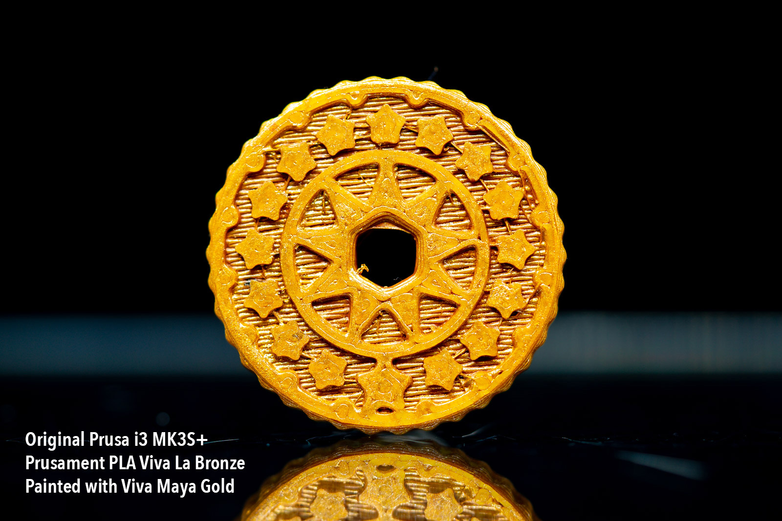 Beautiful Gold Coin, Detailed but Easy to Print by Lucky Resistor ...
