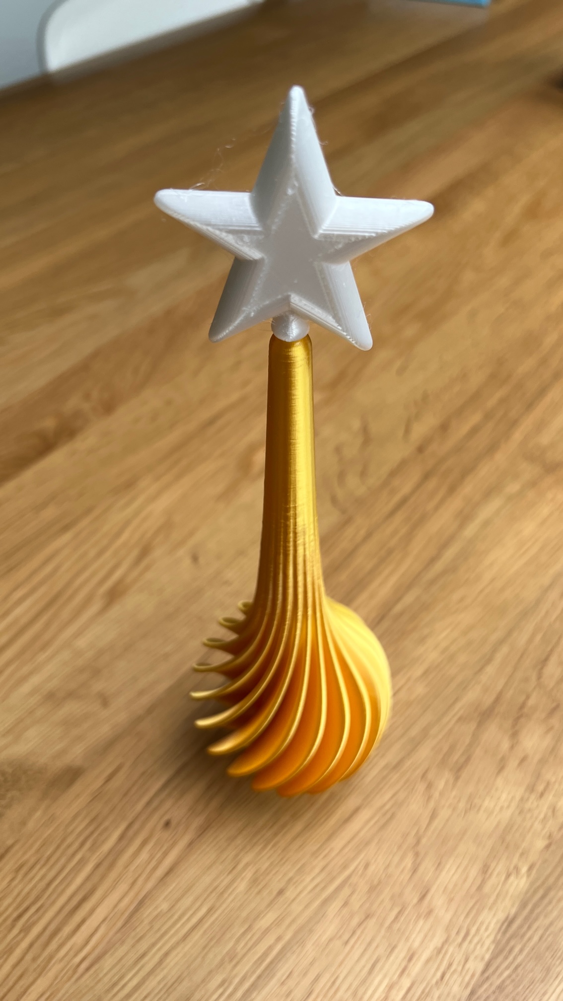 Christmas tree topper with star by wolffman | Download free STL model ...