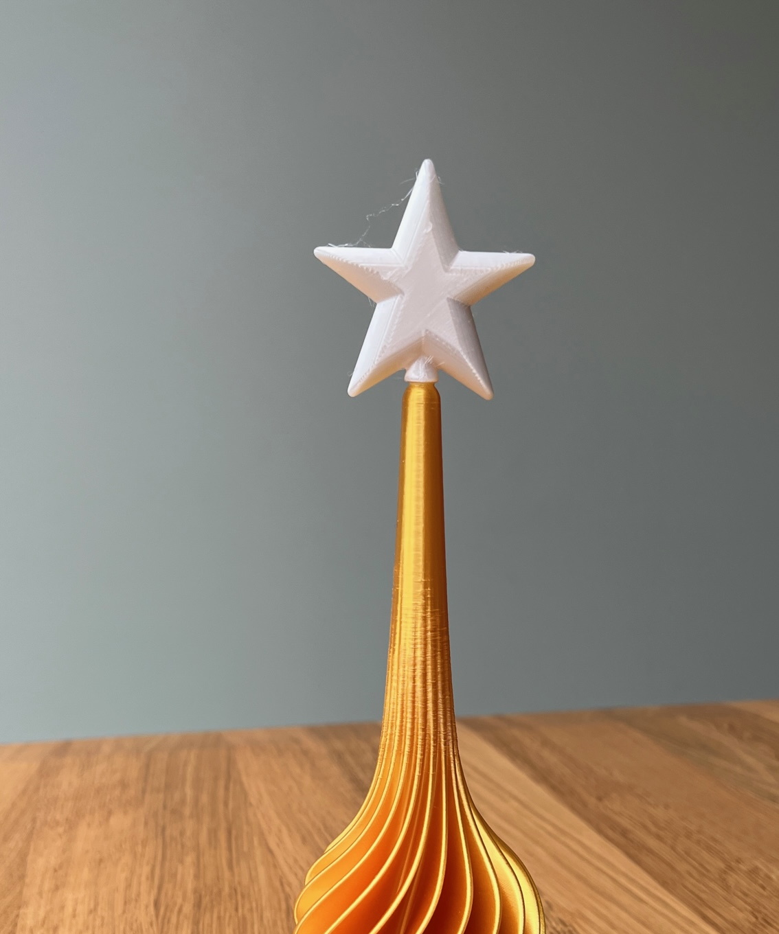 Christmas tree topper with star by wolffman | Download free STL model ...