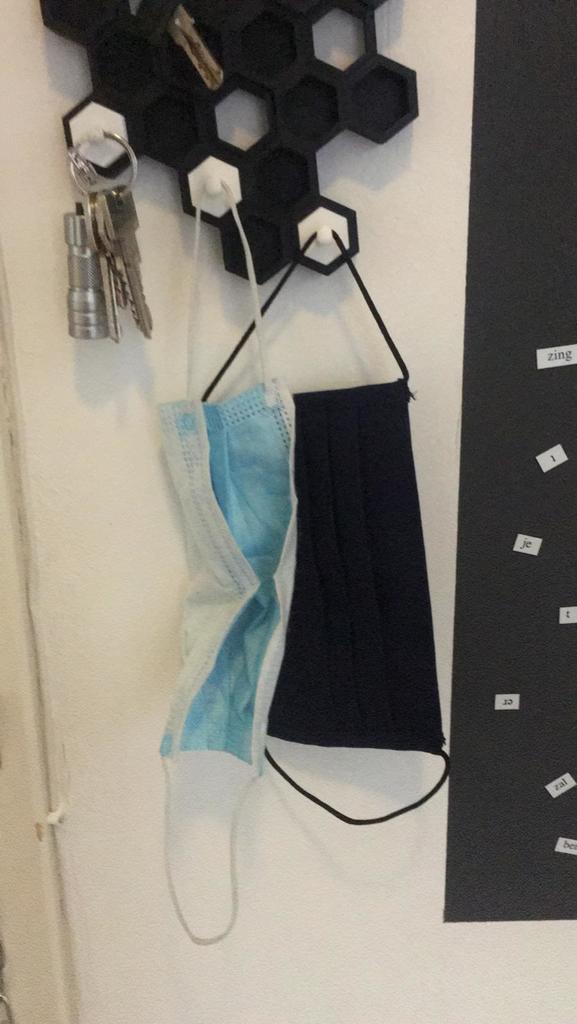 Keyholder Hook for Facemask by DungeonHero | Download free STL model ...