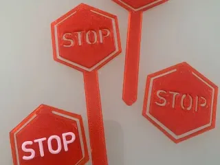 STOP Bookmarks by BRIM | Download free STL model | Printables.com