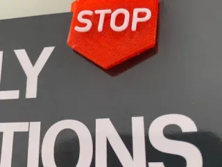 STOP Bookmarks by BRIM | Download free STL model | Printables.com