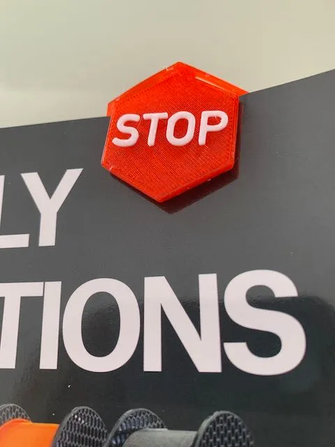 STOP Bookmarks by BRIM | Download free STL model | Printables.com