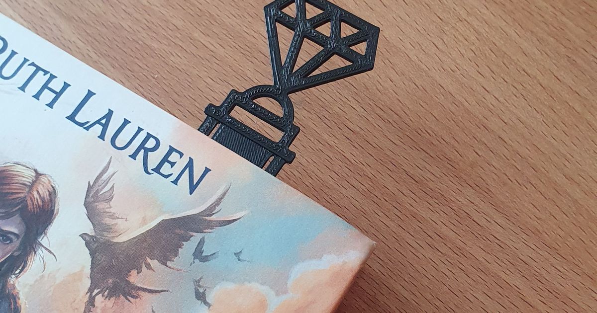 Diamond Bookmark/Lesezeichen by Danny | Download free STL model ...