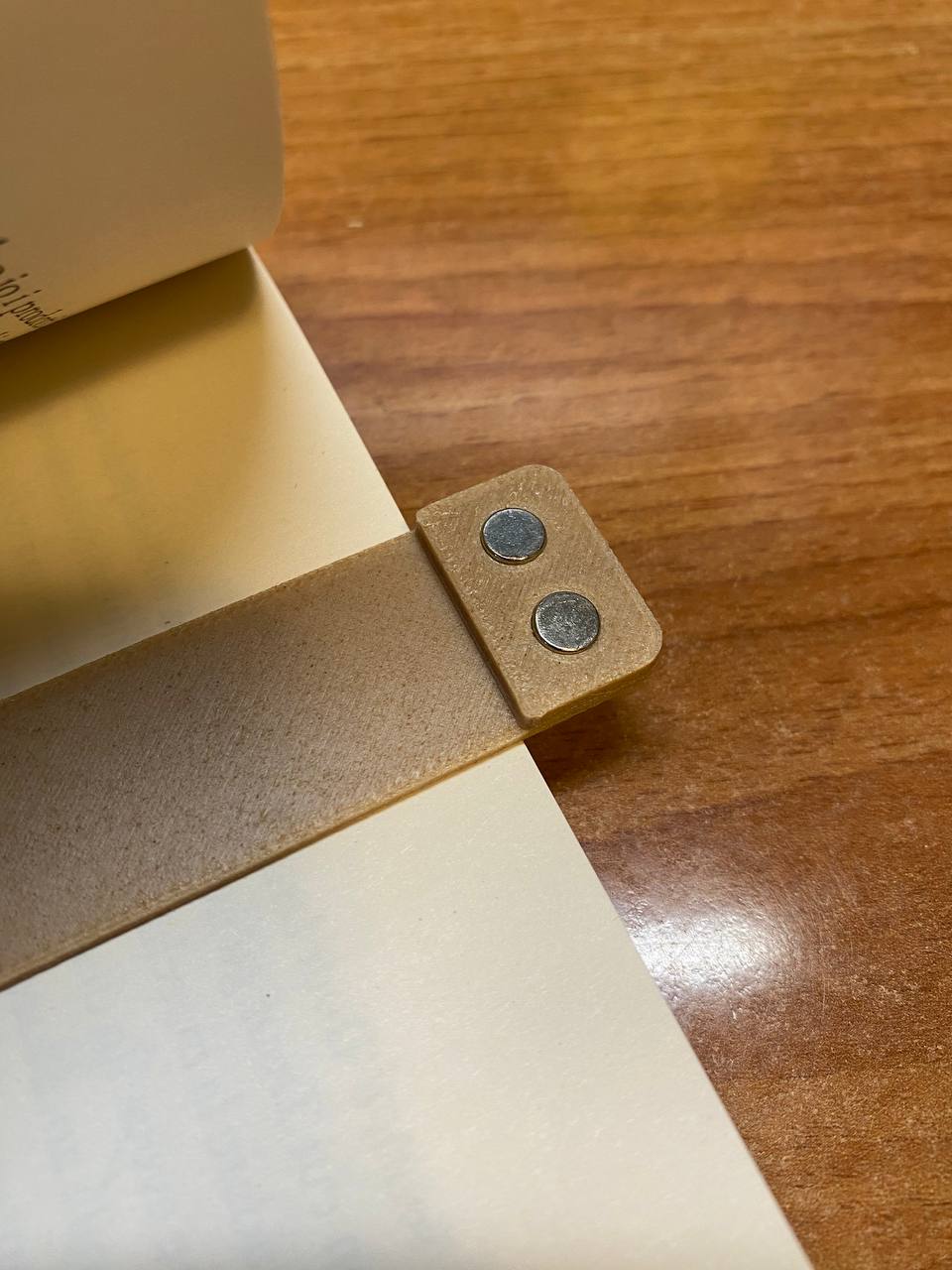 Magnetic Bookmark with Pencil Holder by giacomopeli | Download free STL ...