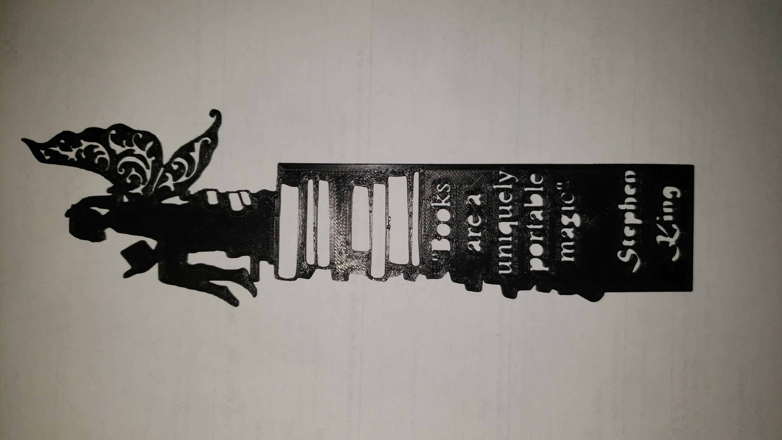Fairy Bookmark by StrikeCanary | Download free STL model | Printables.com
