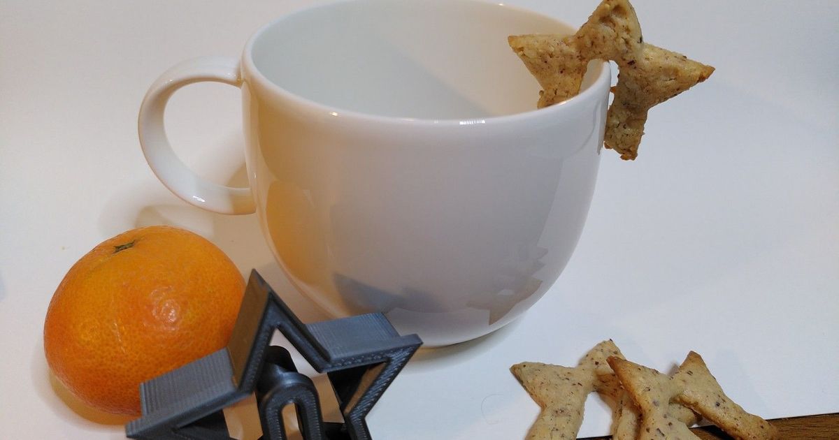 3D Star Cookie Cutter by Agent Mess | Download free STL model ...