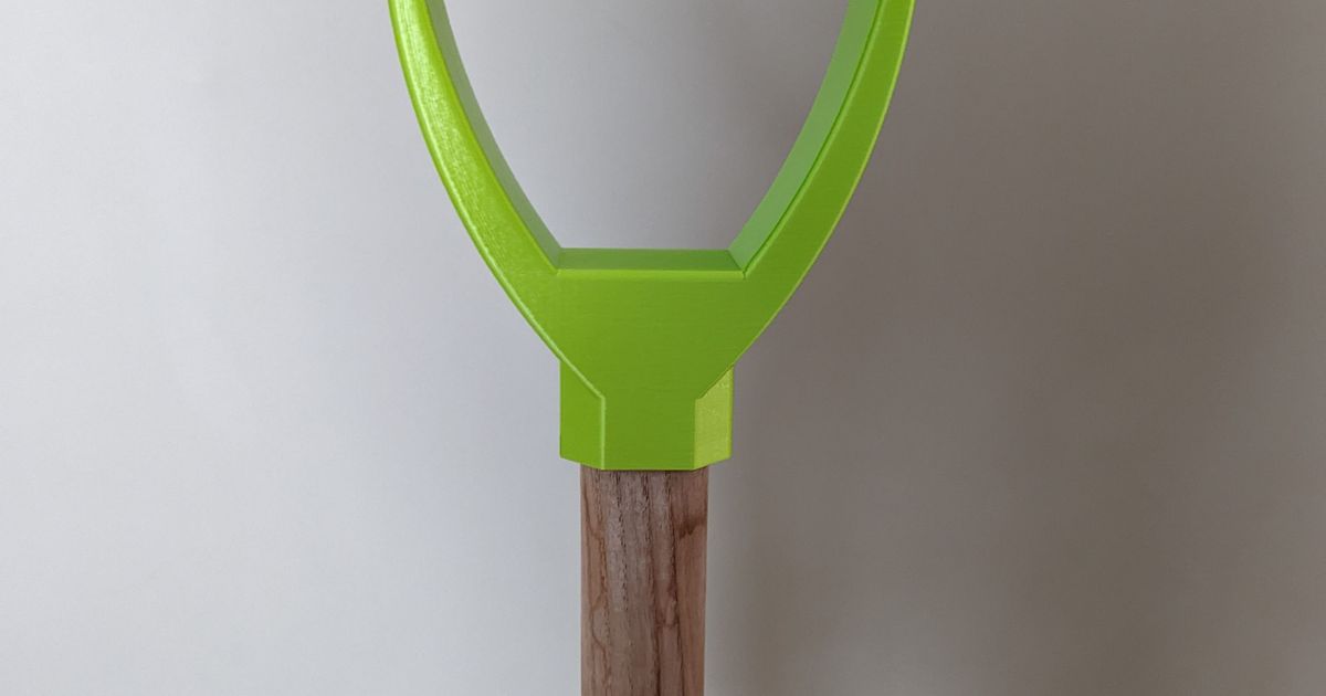 Snow Shovel Handle by Matt Thibs | Download free STL model | Printables.com