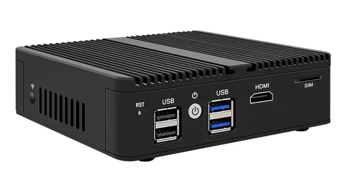 Mini PC Slim Case Un-fanlessized (80x80x10mm fan mount) by r0bb10 ...