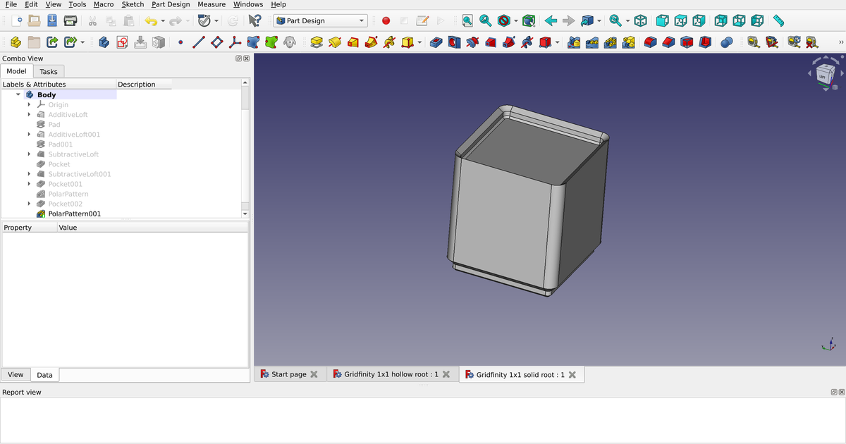 Gridfinity Freecad 1x1 6u Model By Hygkolk Download Free Stl Model