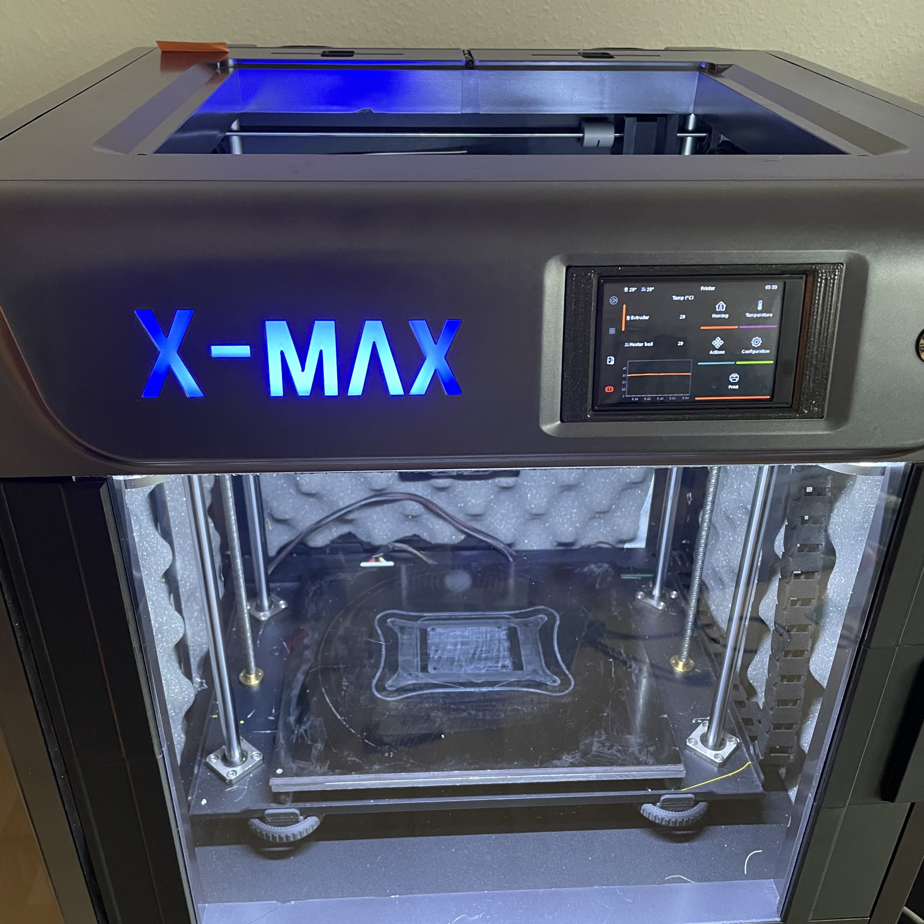 QIDI X-Max for MKS-Pi Klipper Screen TS35 Adapter by CL Performance ...