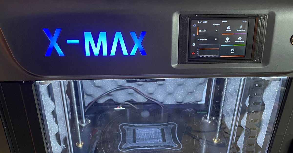 QIDI X-Max for MKS-Pi Klipper Screen TS35 Adapter by CL Performance ...