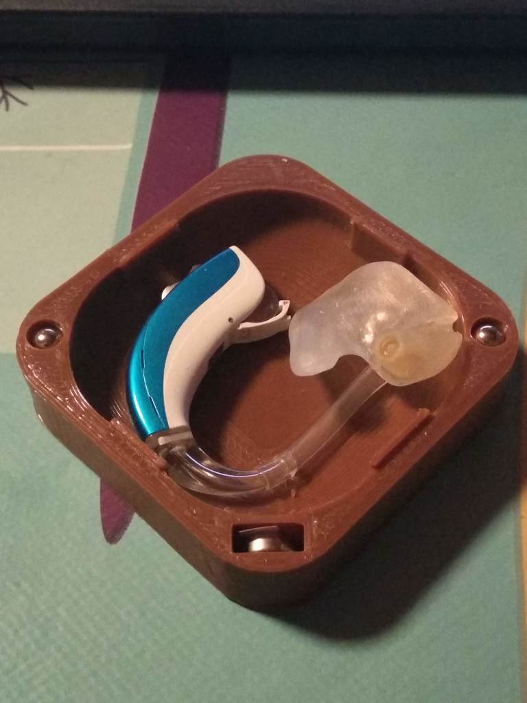 Hearing aid case by wociscz | Download free STL model | Printables.com