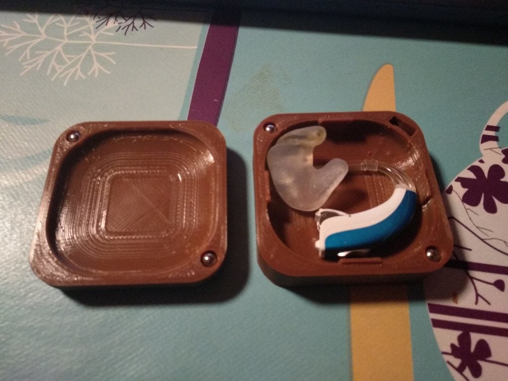 Hearing aid case by wociscz | Download free STL model | Printables.com