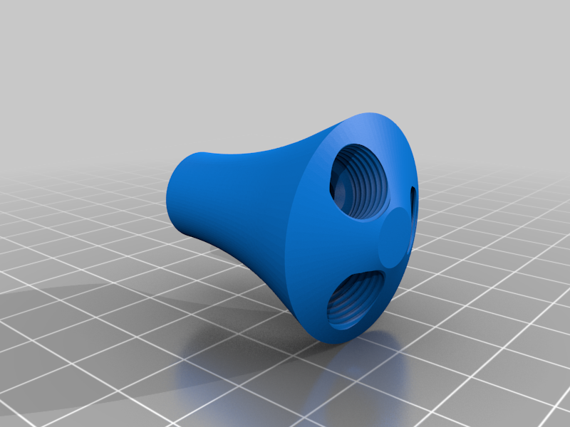 Multicolor Filament Joiner 3:1 by 3dHonk | Download free STL model ...