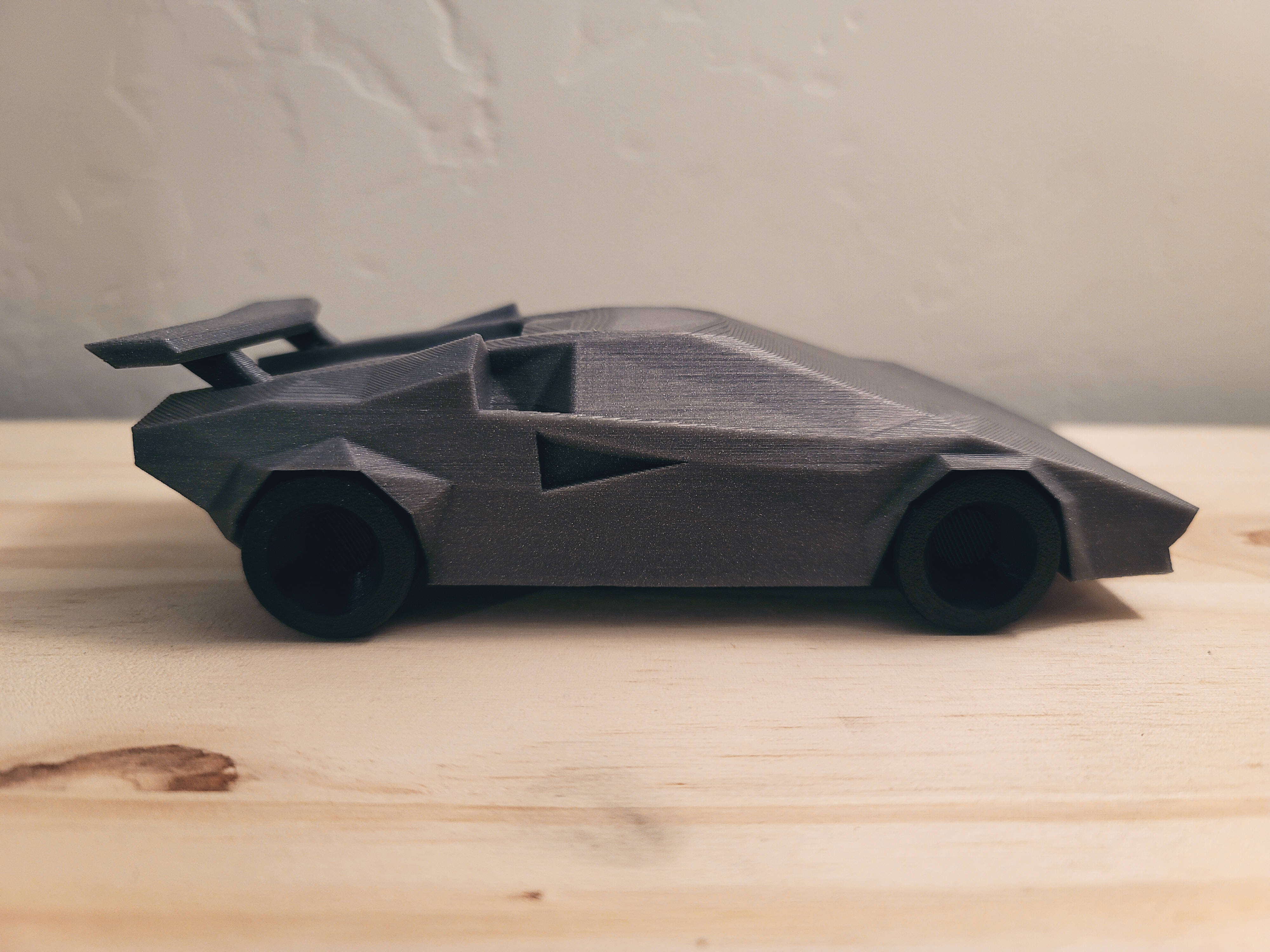 Low Poly Lamborghini Countach por Turtleman | Descargar modelo STL ...