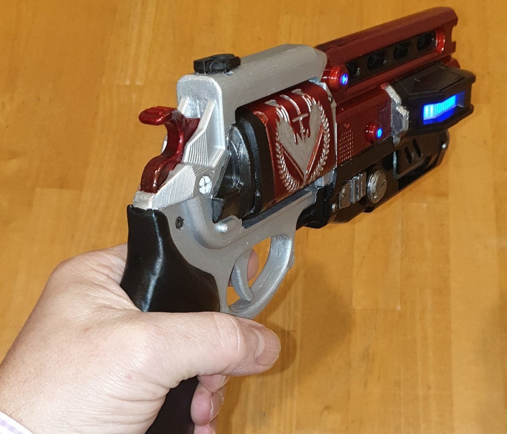 DESTINY 2 - NOT FORGOTTEN HAND CANNON by jdflute | Download free STL ...