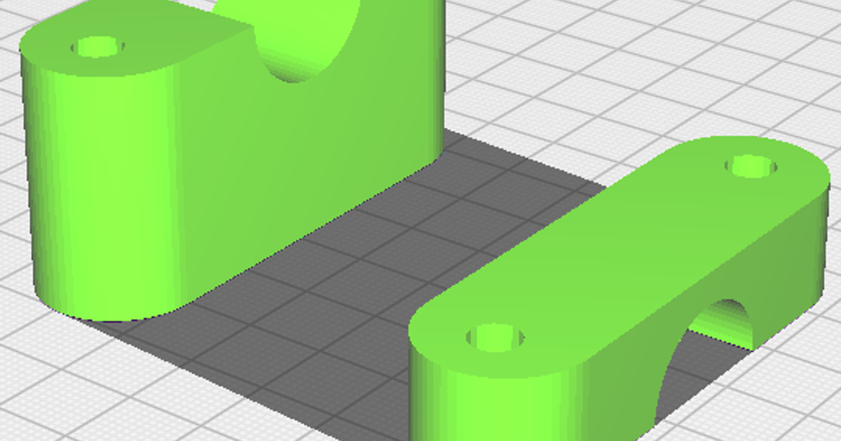 20mm Conduit Mount by zaViRus | Download free STL model | Printables.com