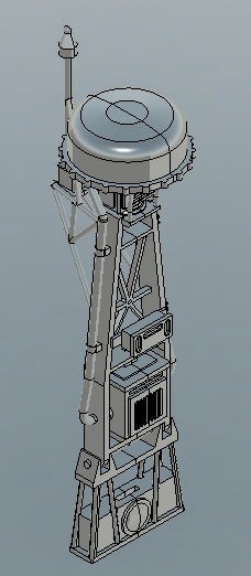 K203 Motor Torpedo Boat - Radar Mast von jdflute | Kostenloses STL ...