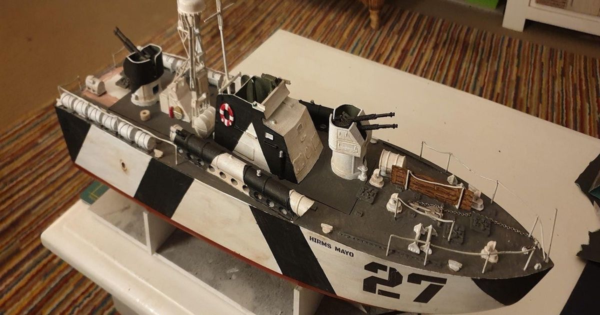 K203 Motor Torpedo Boat - Radar Mast von jdflute | Kostenloses STL ...