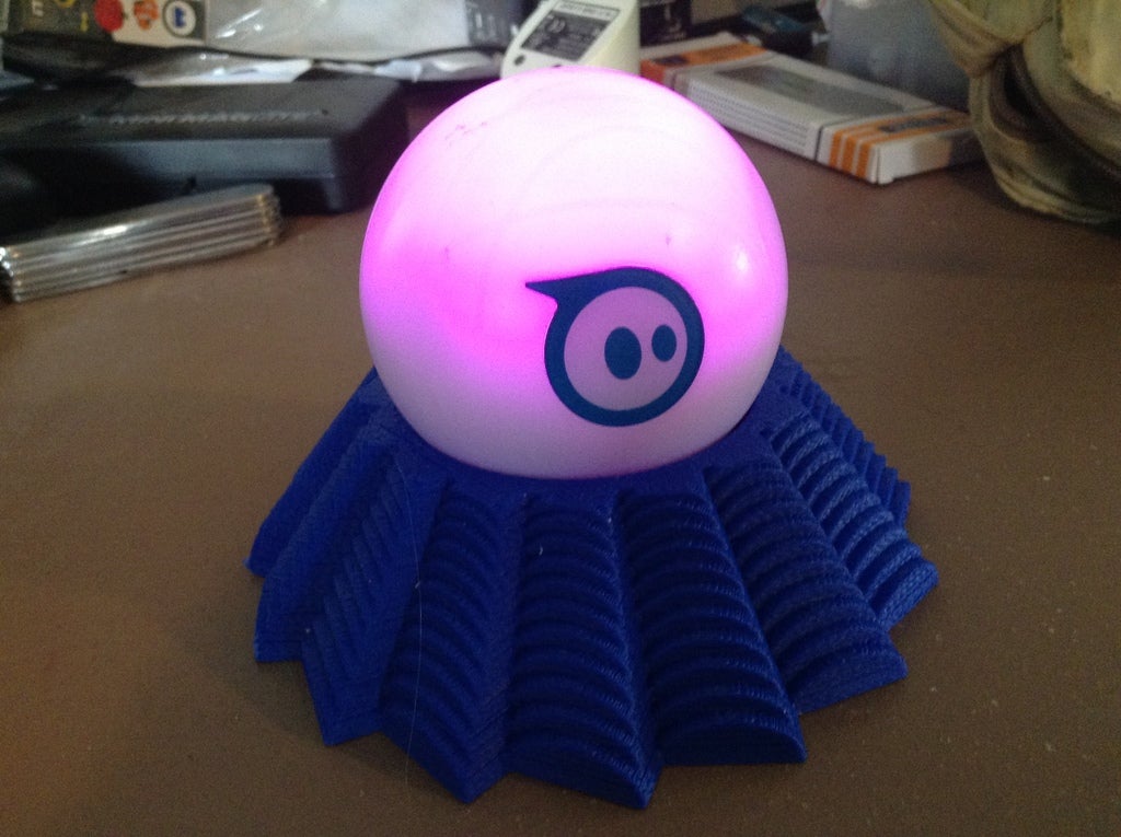 sphero crystal ball holder by jayden17 | Download free STL model ...