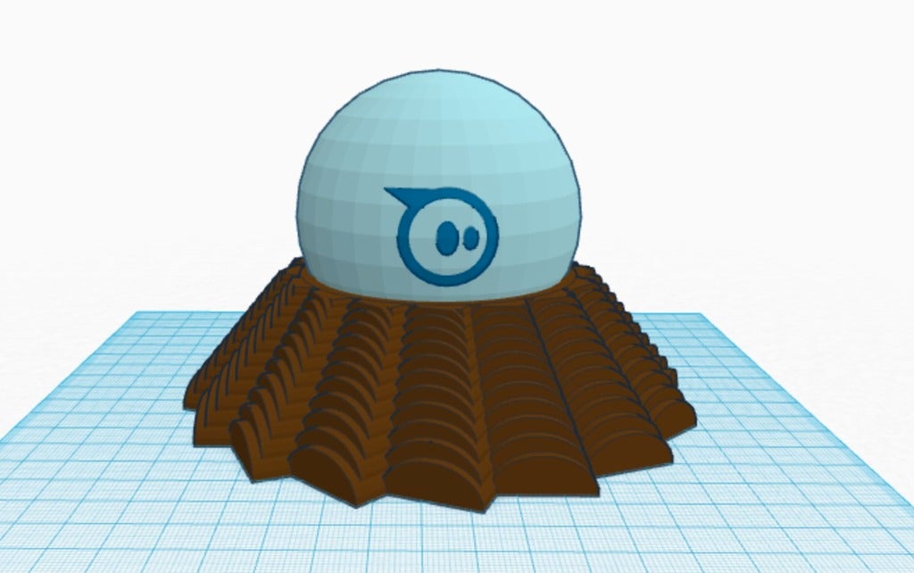 sphero crystal ball holder by jayden17 | Download free STL model ...