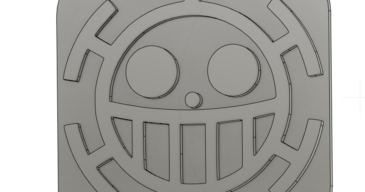 Law one piece key chain by Giampanos | Download free STL model ...