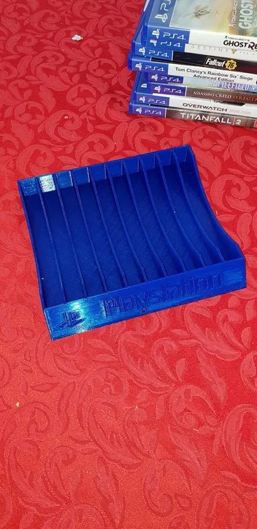 PS4 Game Caddy by jdflute | Download free STL model | Printables.com