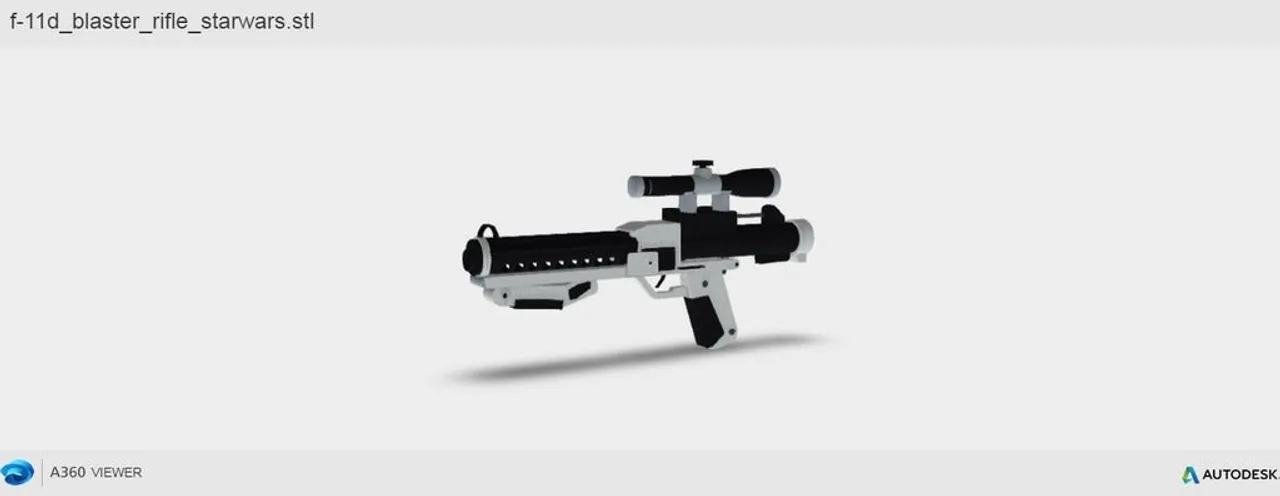 F-11D blaster rifle by jayden17 | Download free STL model | Printables.com