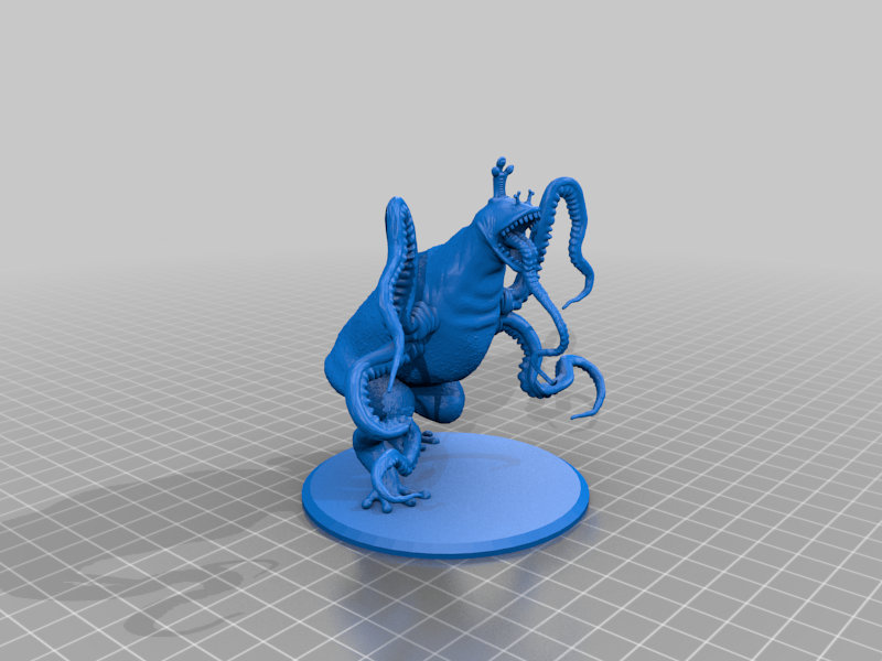 1st Ed AD&D Froghemoth by StormCrow 13 | Download free STL model ...