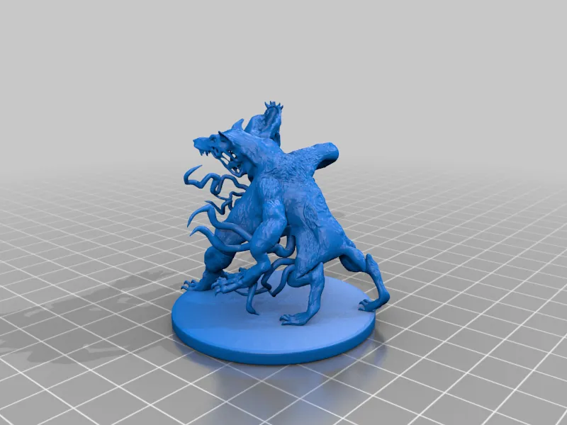 Erupting Dreadwolf by StormCrow 13 | Download free STL model ...