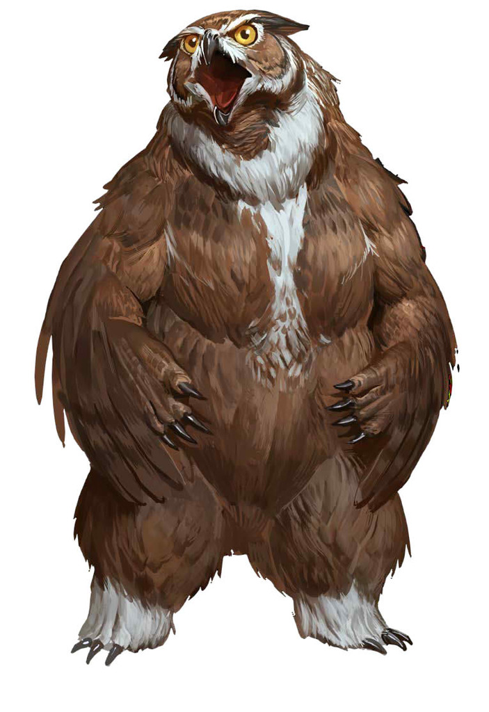Owlbear through the ages- Pathfinder 2nd Edition by StormCrow 13 ...