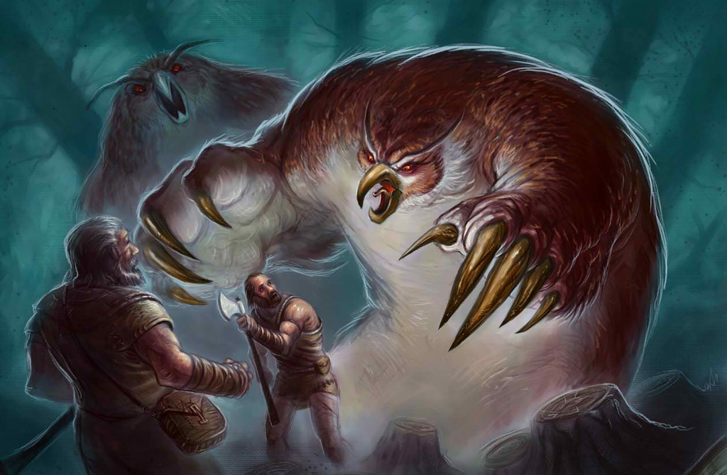 Owlbear through the ages- Pathfinder:Dungeon Denizens Revisited by ...