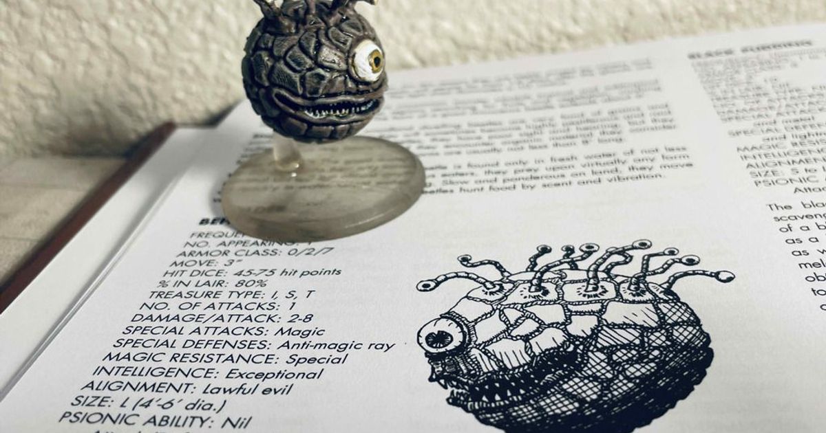 1st Ed AD&D Beholder by StormCrow 13 | Download free STL model ...