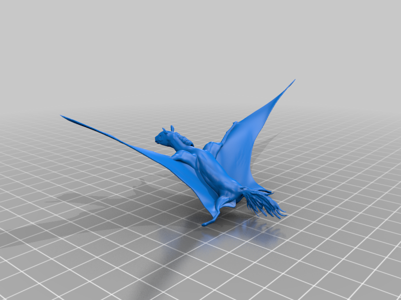 Ptegasus, Pegasus but pterosaur body structure by StormCrow 13 ...