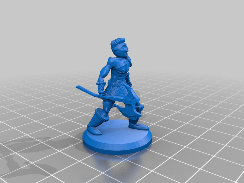 TransMan Barbarian by StormCrow 13 | Download free STL model ...