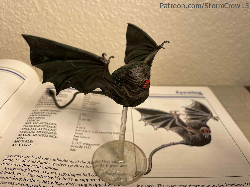 2nd Ed AD&D Eyewing by StormCrow 13 | Download free STL model ...