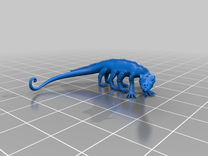 2nd Ed AD&D Basilisk by StormCrow 13 | Download free STL model ...