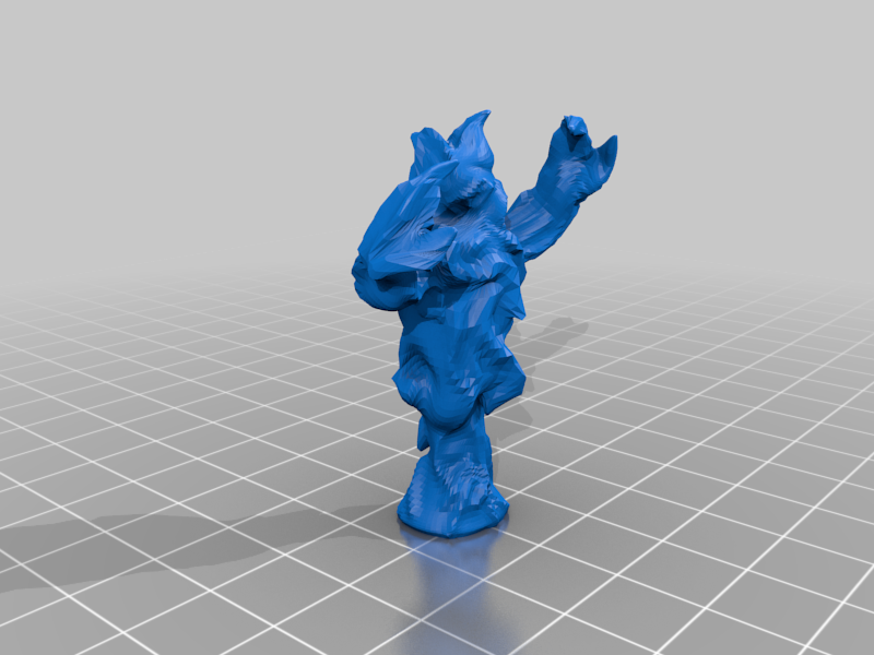 D&D 3.5 Invisible Stalker by StormCrow 13 | Download free STL model ...