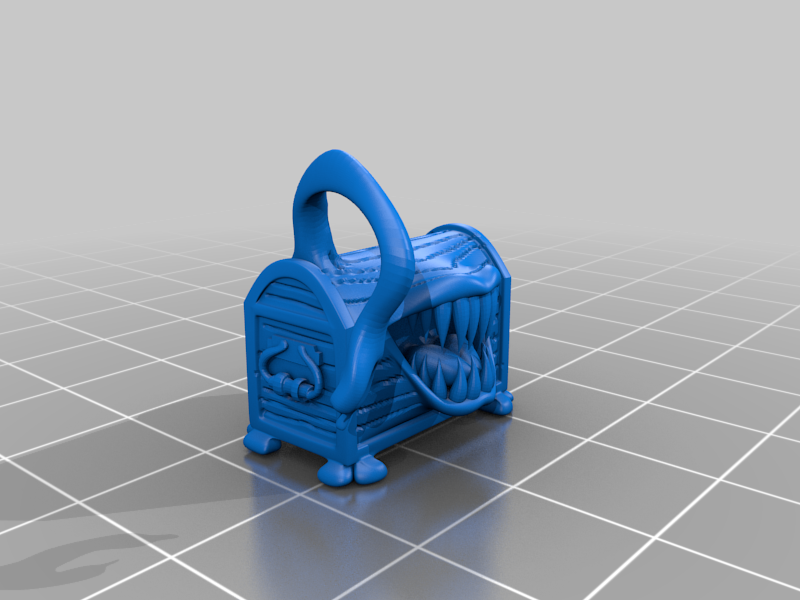 2nd Ed AD&D Mimic by StormCrow 13 | Download free STL model ...
