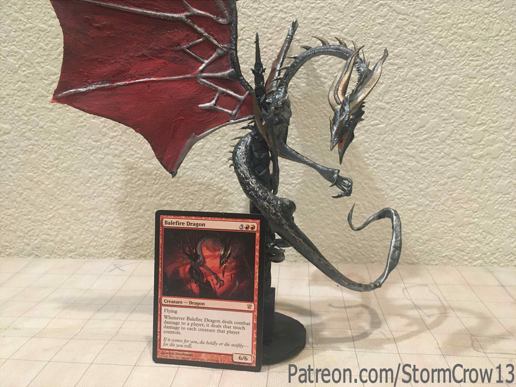 Balefire Dragon by StormCrow 13 | Download free STL model | Printables.com