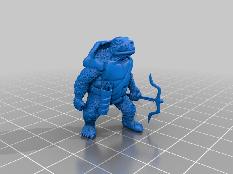 Basic D&D Tortle by StormCrow 13 | Download free STL model | Printables.com