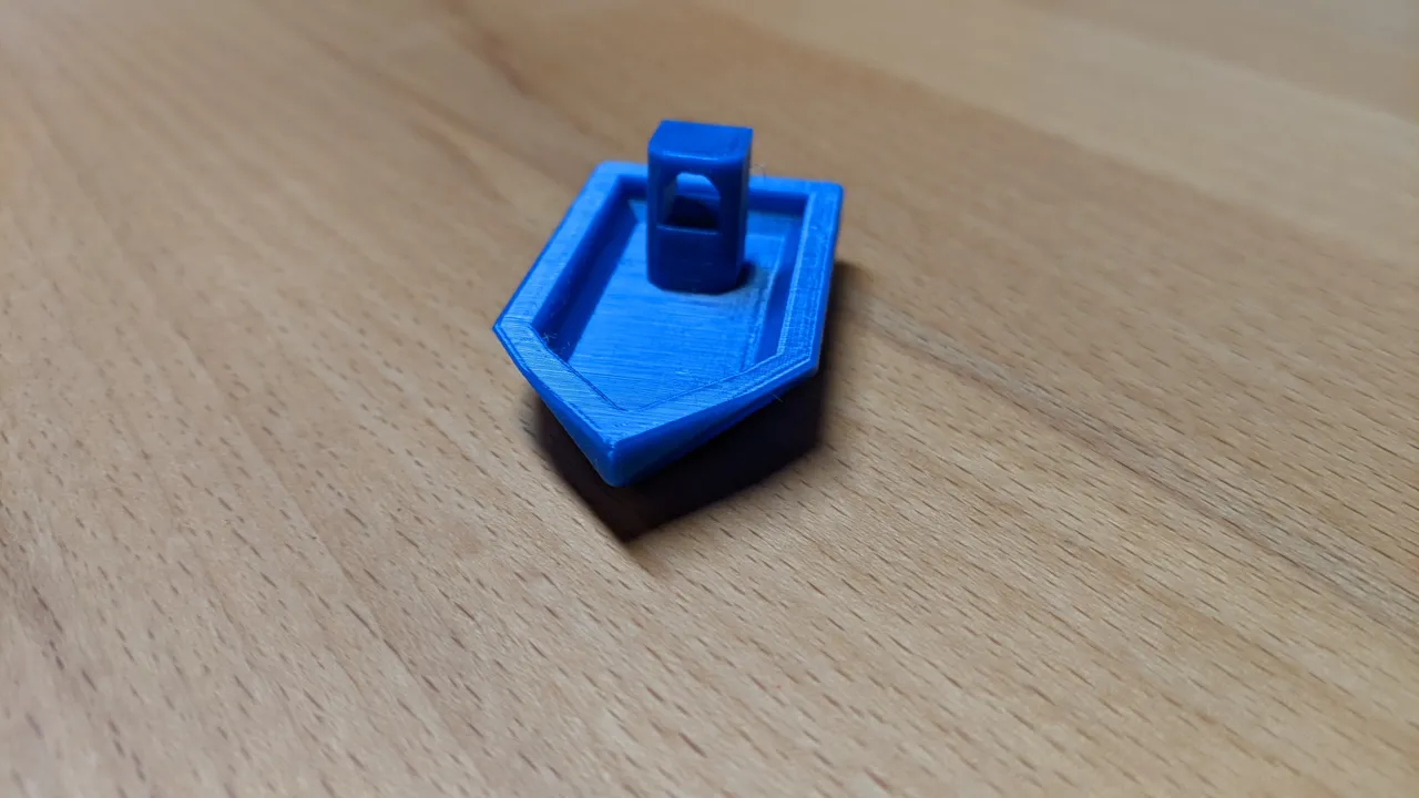 A floating boat by Flo12 | Download free STL model | Printables.com