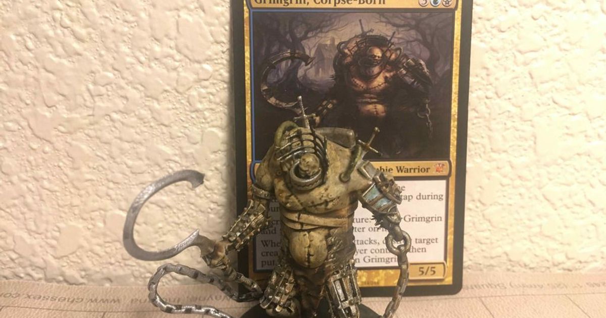 GrimGrin, Corpse-Born by StormCrow 13 | Download free STL model ...