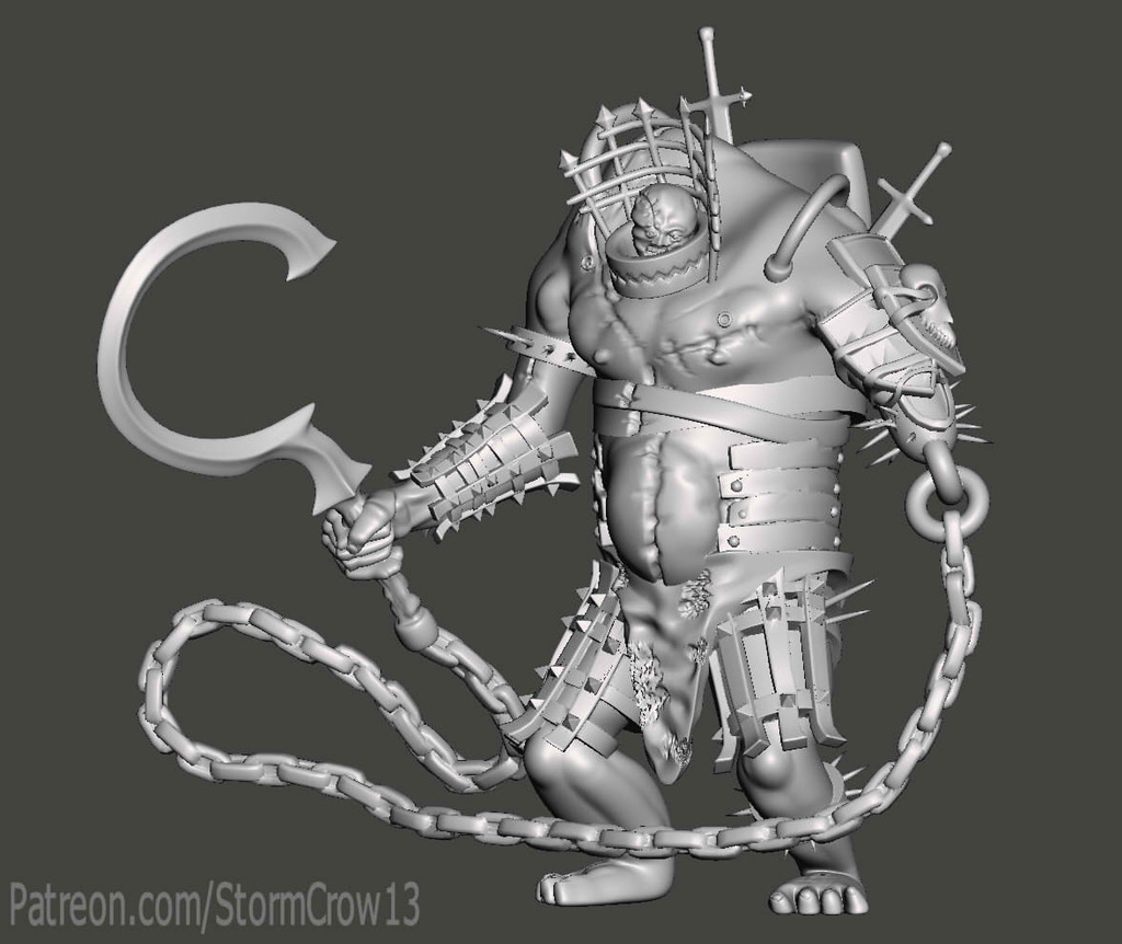 GrimGrin, Corpse-Born by StormCrow 13 | Download free STL model ...