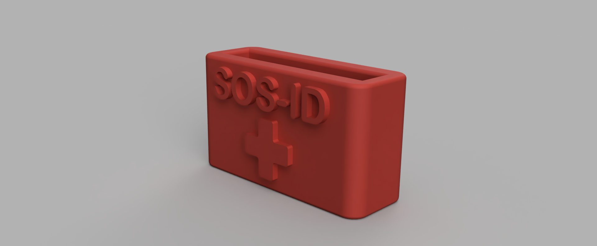 SOS-ID by mw377 | Download free STL model | Printables.com