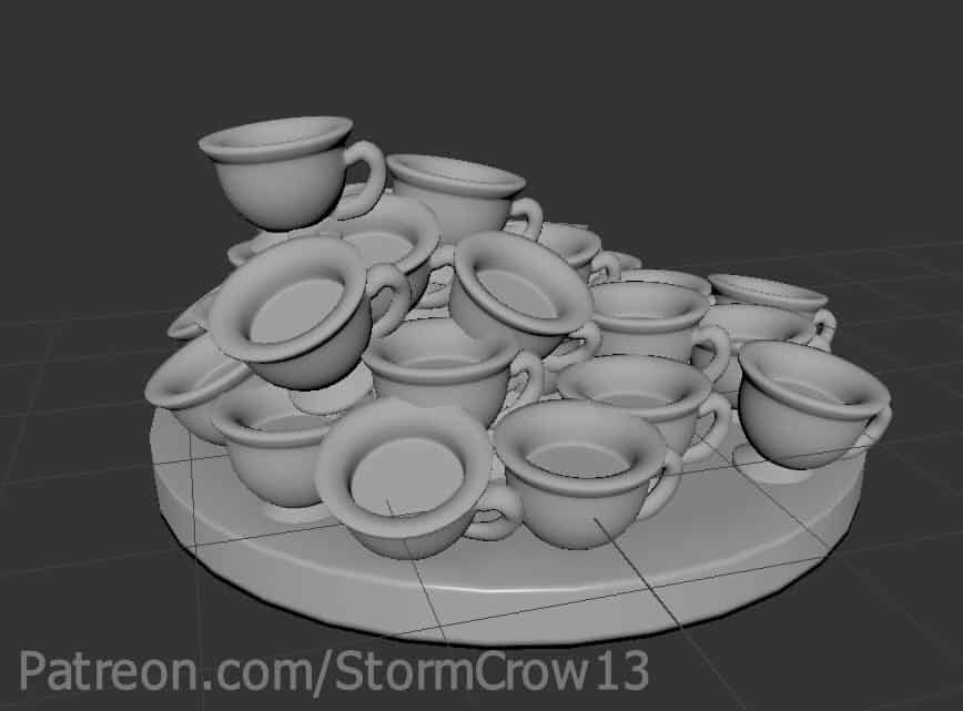 Teacup Swarm by StormCrow 13 | Download free STL model | Printables.com